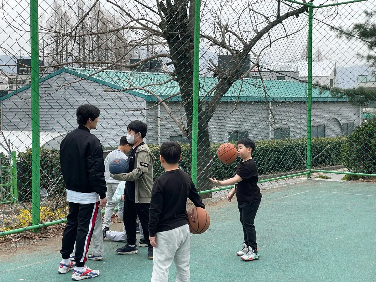 과천교회 그룹 농구 레슨 타이핑바운스 숨고 숨은고수