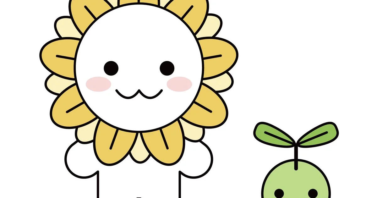 꽃 새싹 캐릭터 캐릭터 디자인 캐릭터 일러스트 안소진 숨고 숨은고수