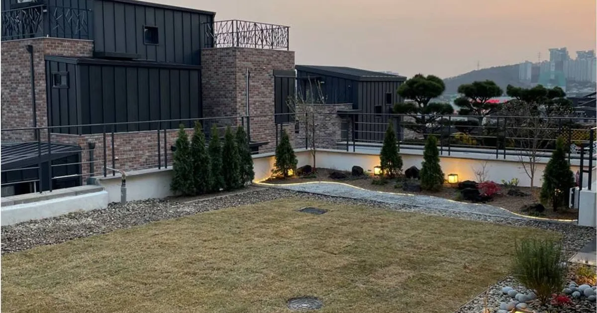 용인시 타운하우스 조경리모델링 휴조경 숨고 숨은고수