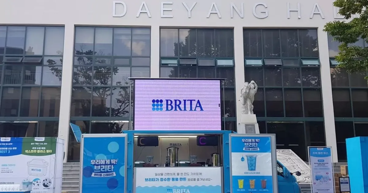 브리타 정수기 영상광고 커피차 케이터링 예스컴퍼니 숨고 숨은고수