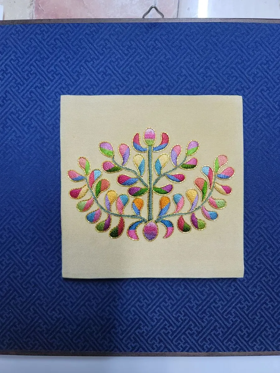전통자수 / 가을 - 숨고, 숨은고수