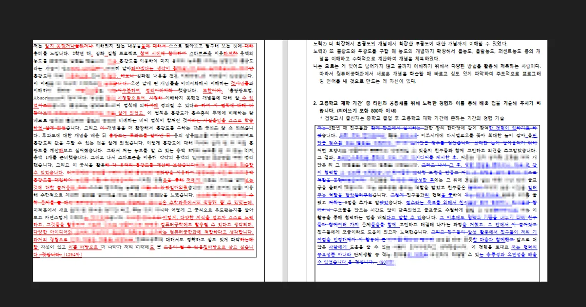 자기소개서 컨설팅 배희라 숨고 숨은고수
