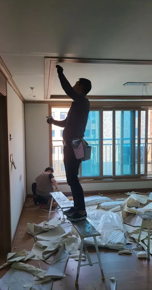 이천 빌라 광폭합지 시공 나드리 장식 도배 고수입니다 숨고 숨은고수