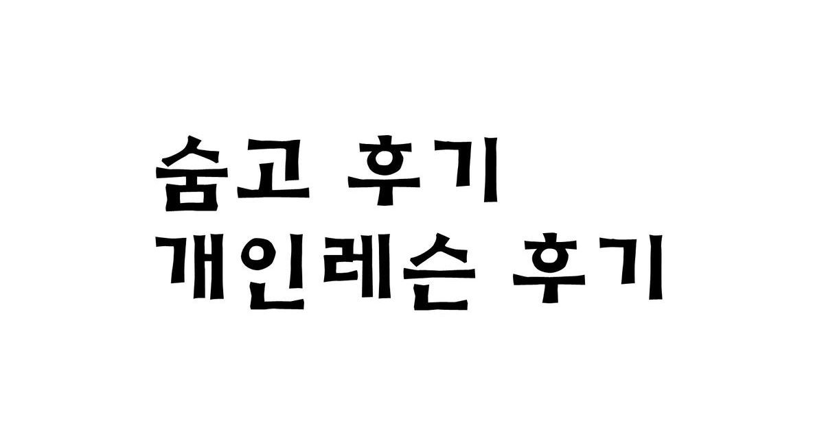 숨고 후기 및 개인레슨 후기 이규학 숨고 숨은고수