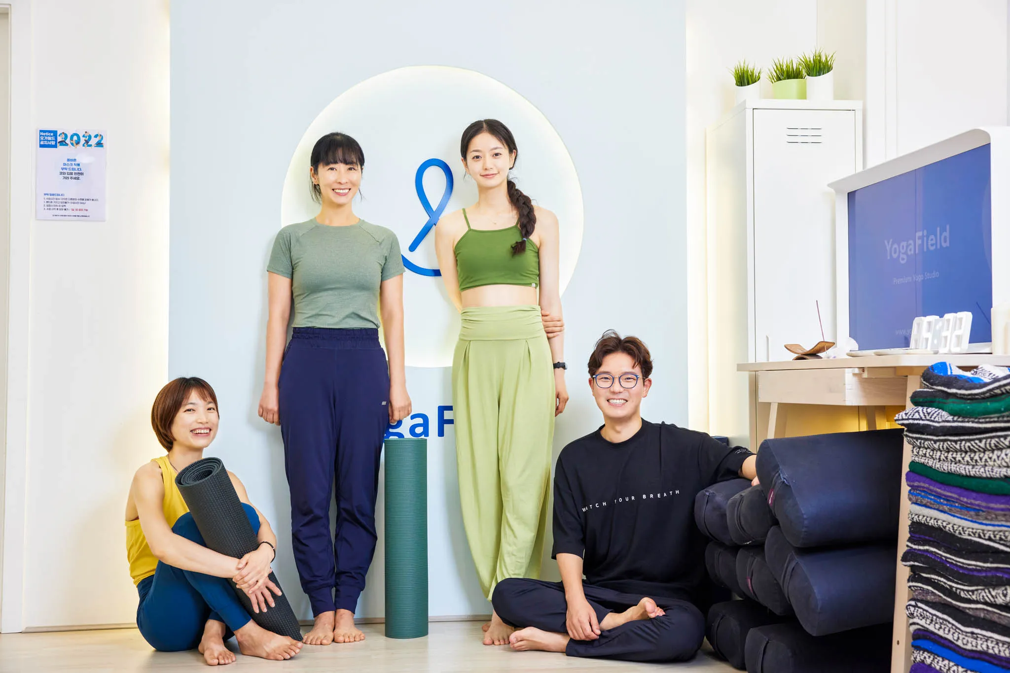 요가필드 홈페이지 촬영 딥그린스튜디오 숨고 숨은고수