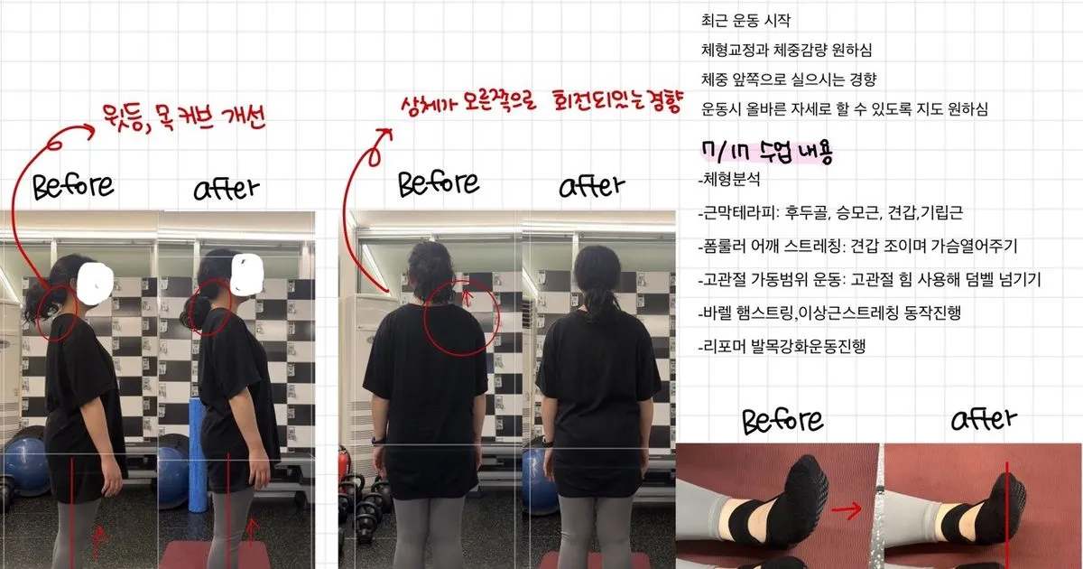 1회체험레슨비포애프터 비나이더 윤슬 숨고 숨은고수