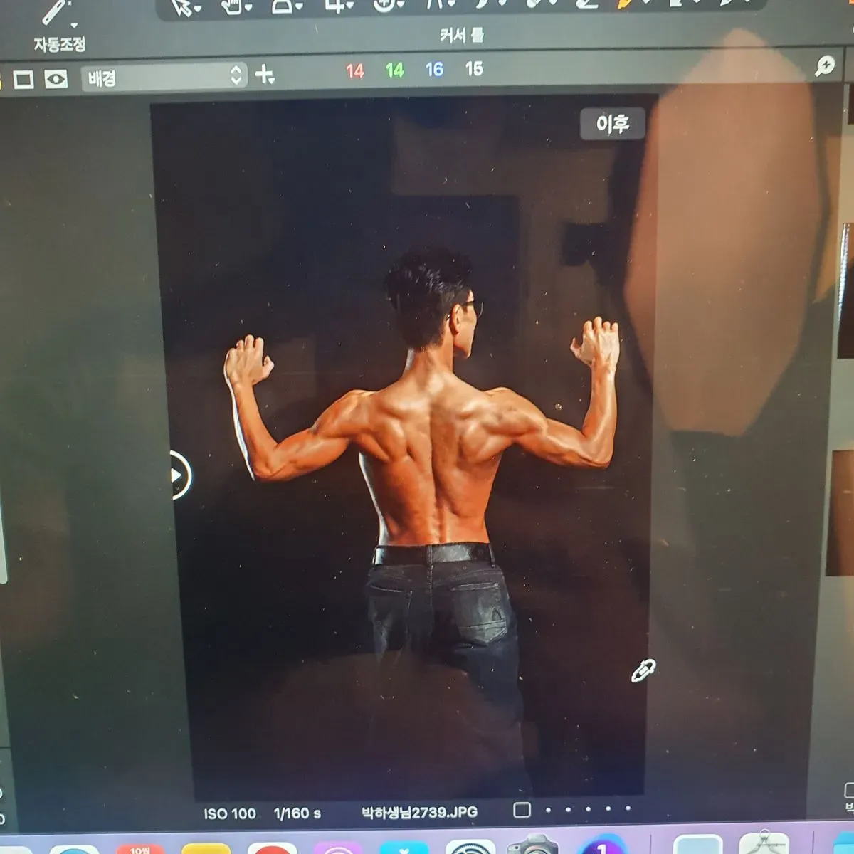 40대 남성 회원님 바디프로필 김동규 시니어 숨고 숨은고수