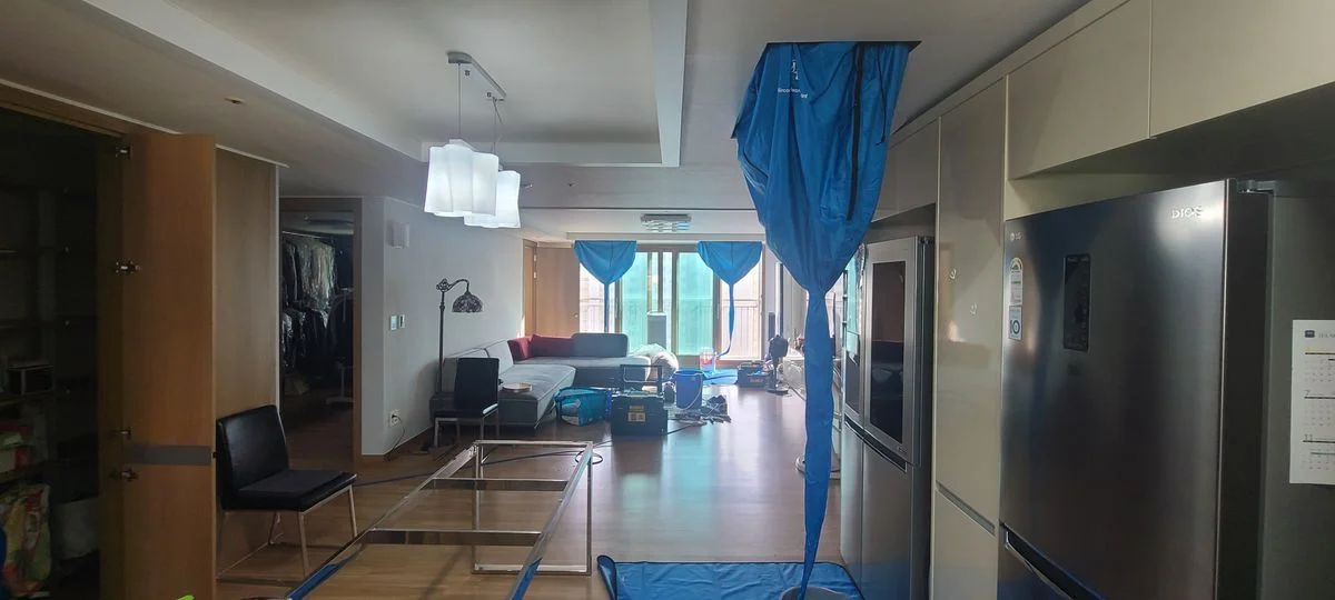 해운대 우동 자이 1차 1 Way 시스템 에어컨 청소 시스템 에어컨 전문 파랑 홈케어 숨고 숨은고수