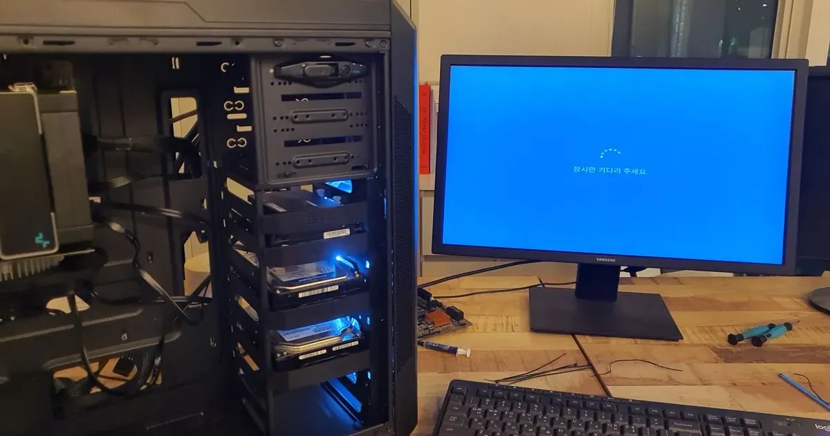 사용안하는pc로 회사 공용네트워크 Pc만들기 고양이과몬스터 숨고 숨은고수