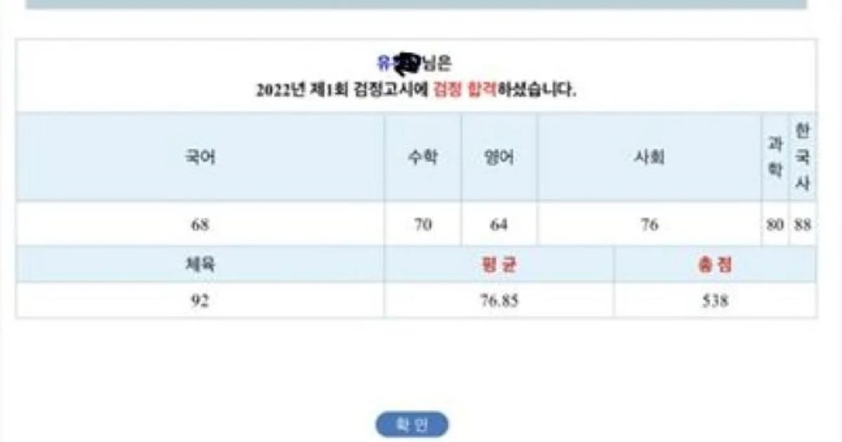 검정고시 4개월 과외하고 합격 김우재 숨고 숨은고수