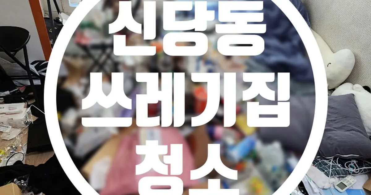 중구 신당동 쓰레기집청소 특수청소 폐기물처리 봄봄의 정리 숨고 숨은고수