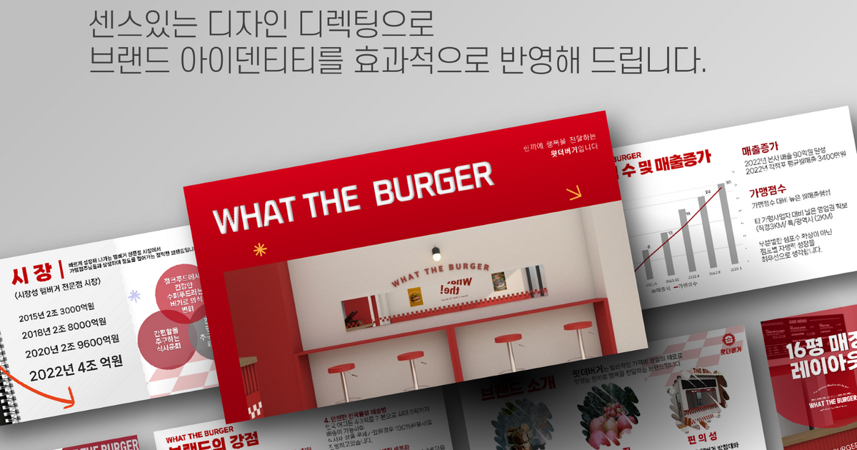 프랜차이즈 제안서 Ppt기획자 러빗여니 숨고 숨은고수