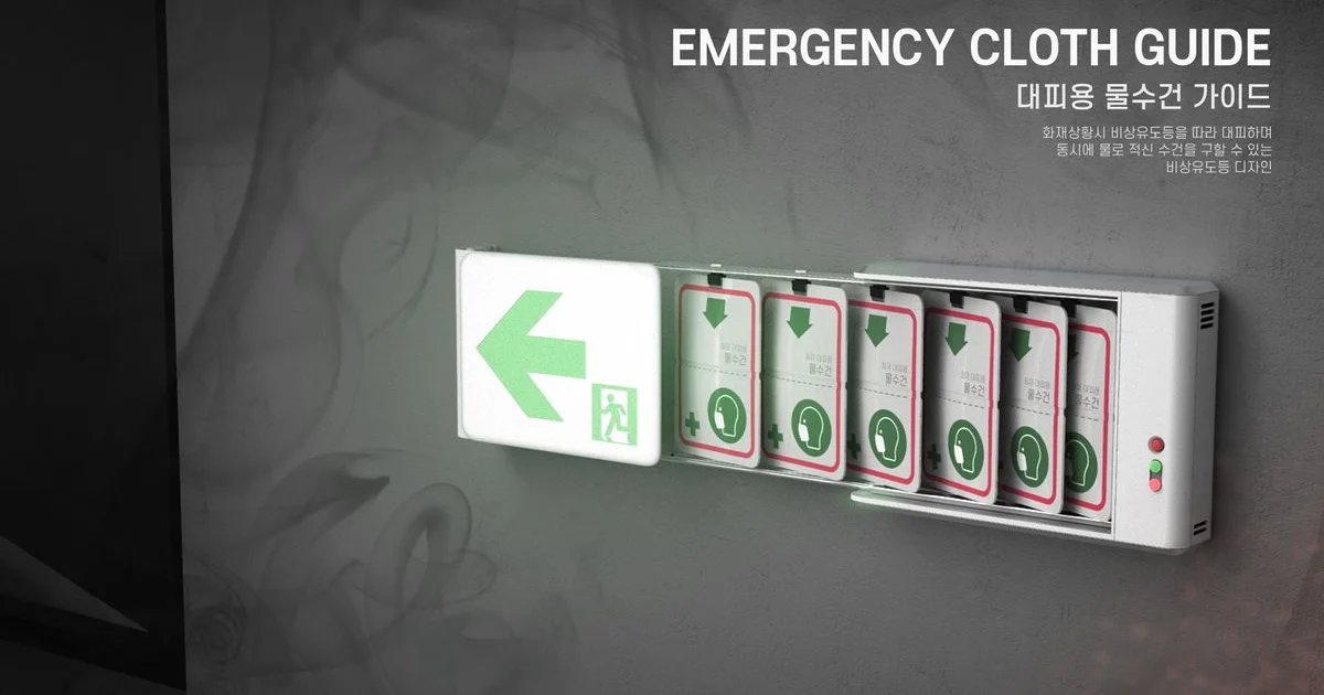 Emergency cloth guide / 황성진 디자이너 - 숨고, 숨은고수
