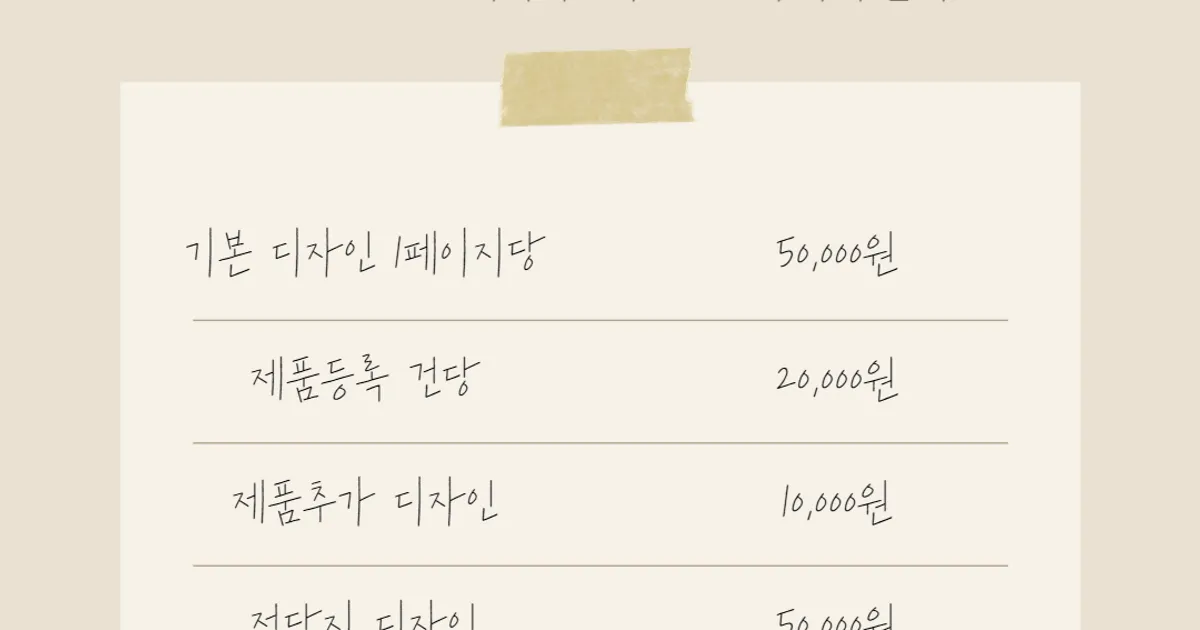 스마트스토어상세페이지 양은정 숨고 숨은고수