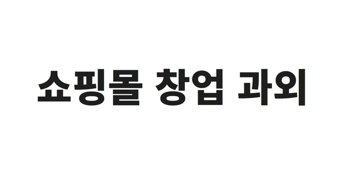 패션 쇼핑몰 창업 컨설팅 정하선 숨고 숨은고수
