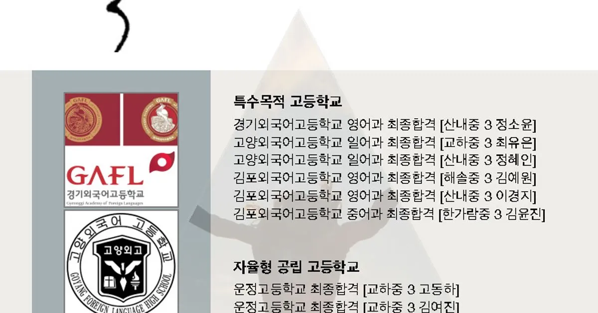 특목고입실적 입시와영어 Stan쌤 숨고 숨은고수