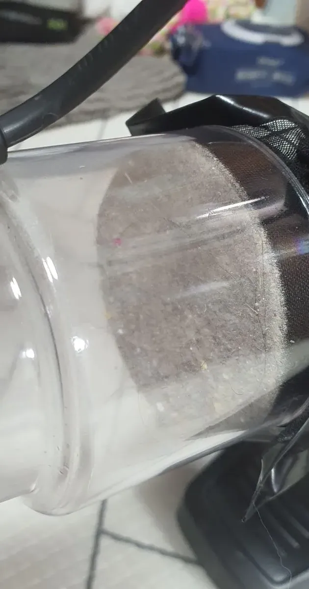 이불 건식 클리닝 진행 후 필터상태 안선욱 숨고 숨은고수
