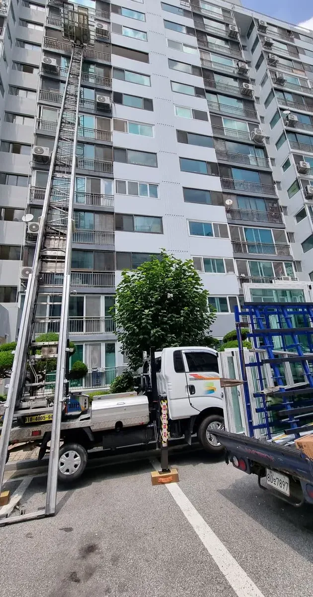 사다리차임대소형이사 천안아산사다리차 숨고 숨은고수