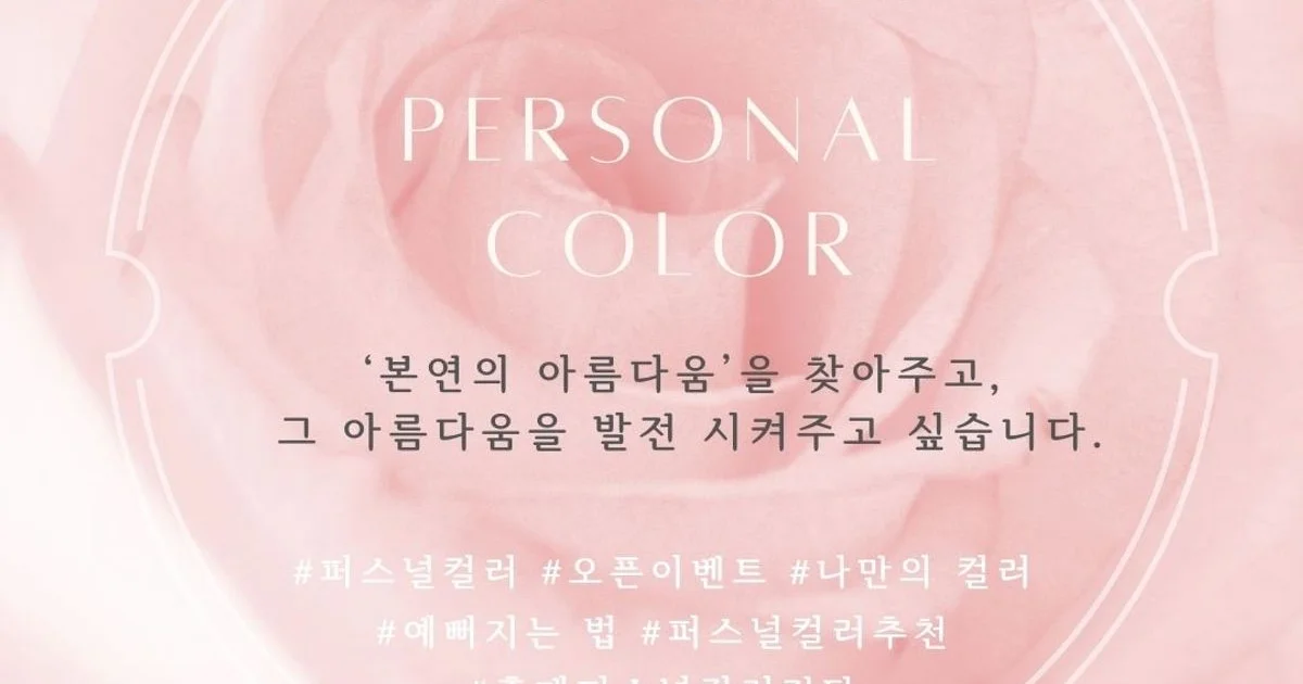 모노톤x본연의아름다움 퍼스널컬러 진단 보나 본연의 아름다움 숨고 숨은고수
