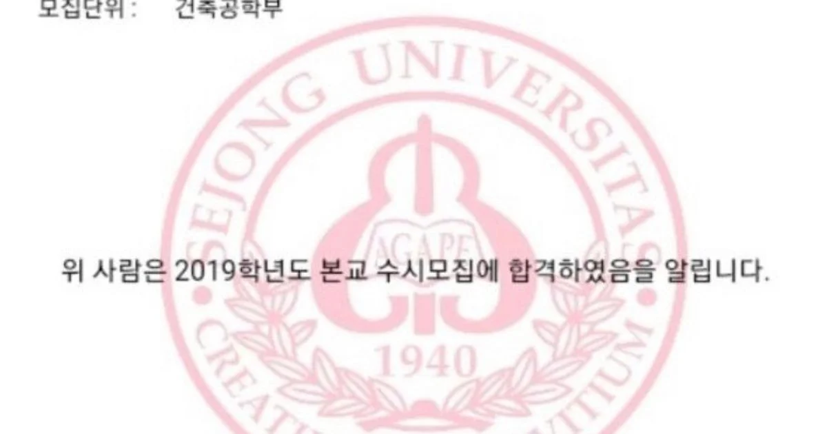 대입자소서 일반고 내신 39 세종대 공대 최종합격 일현컨설팅 숨고 숨은고수