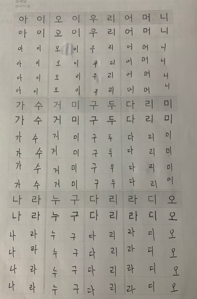 한국어 과제 하하 한국어 숨고 숨은고수