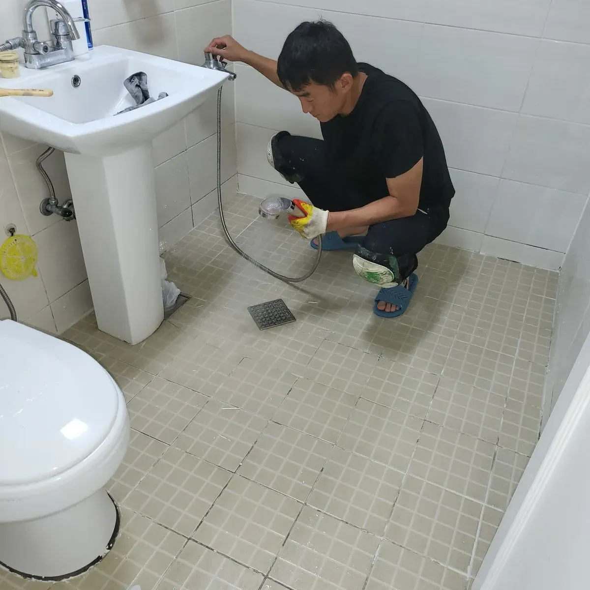 고양시 소만마을 화장실 누수 부분방수로 해결~ 정성누수방수공사 숨고 숨은고수