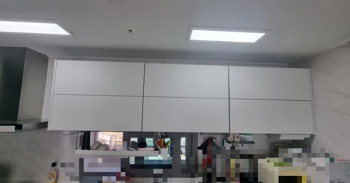 평택 고덕 제일풍경채3차 싱크대 인테리어필름 시공 정명수 숨고 숨은고수