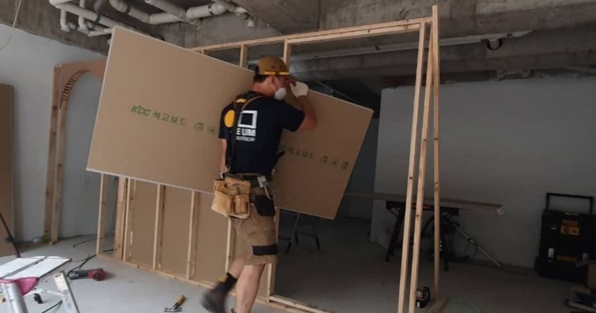 가벽시공 임석호 숨고 숨은고수
