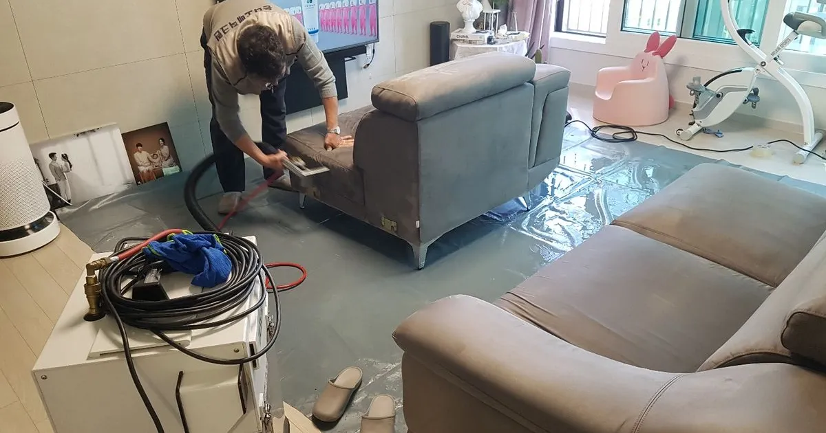 인천 계양구 효성동 이편한세상아파트 쇼파식탁의자세탁 은나노매직크린 실력으로 최선을 다하고 고객만족주의♬ 숨고 숨은고수