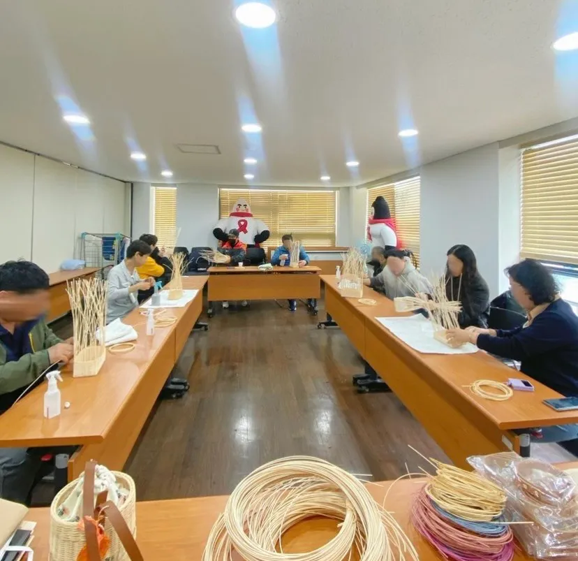 라탄공예 포트폴리오 손안에공방 숨고 숨은고수