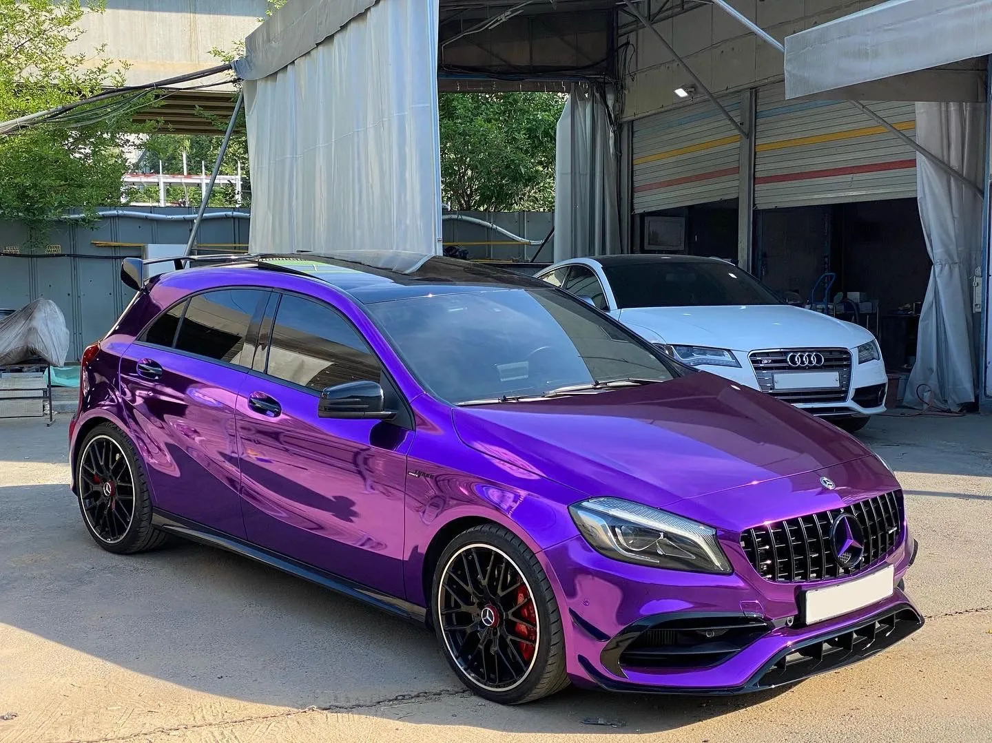 W176 A45 AMG PurpleChrome / 제이엔제이 - 숨고, 숨은고수