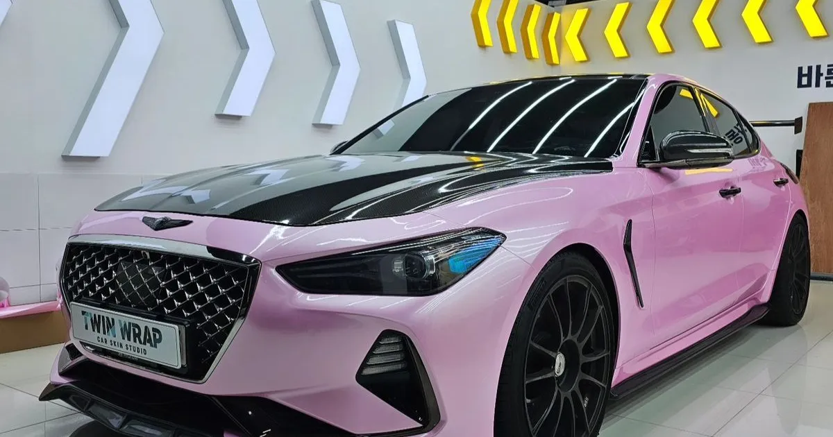 G70 전체랩핑 Twin Wrap 트윈랩 숨고 숨은고수