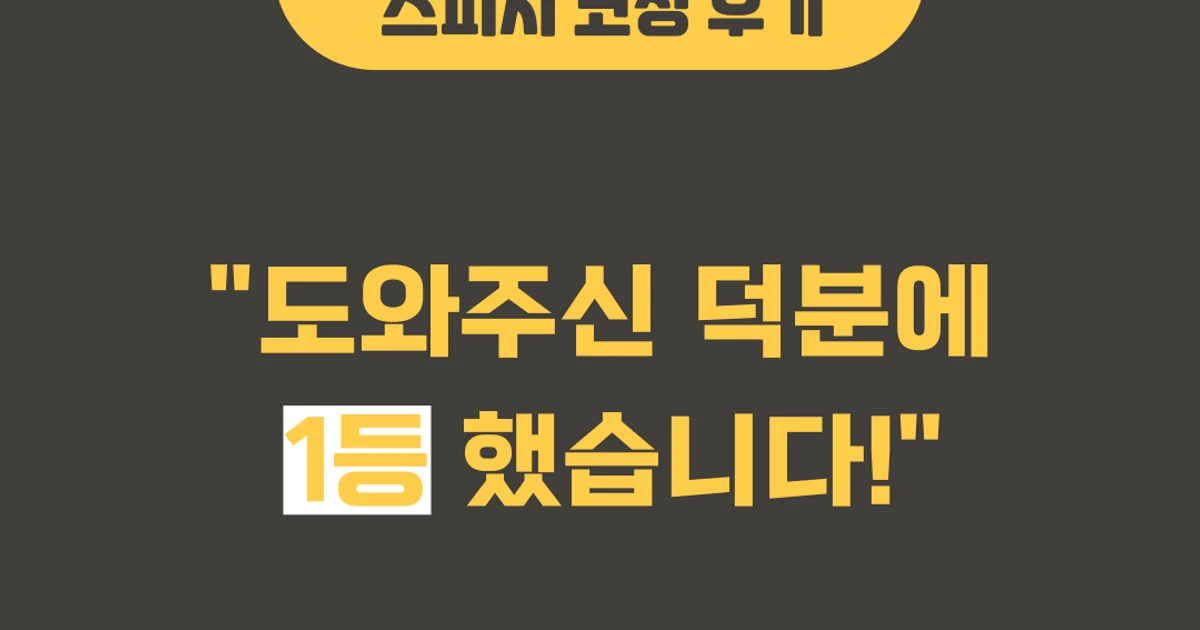 경쟁 Pt 스피치 코칭 후기 빛나는 스피치 숨고 숨은고수