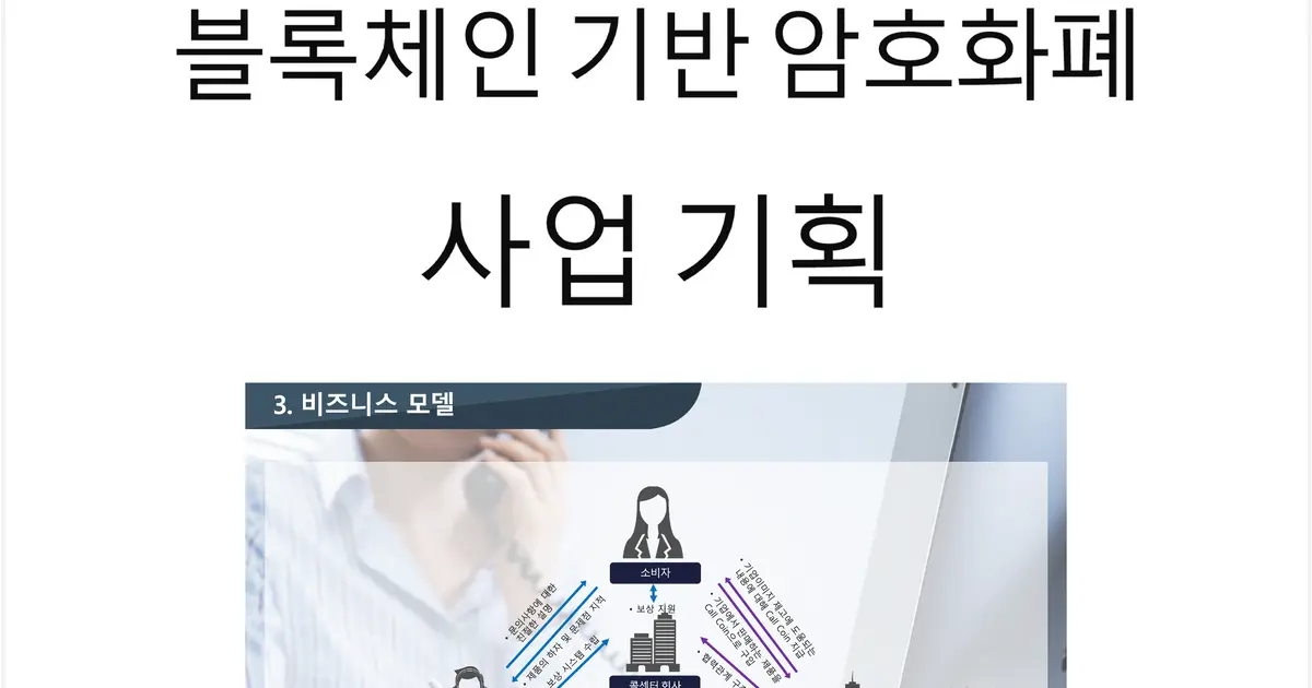 블록체인 기반 암호화폐 사업기획 Hane 숨고 숨은고수