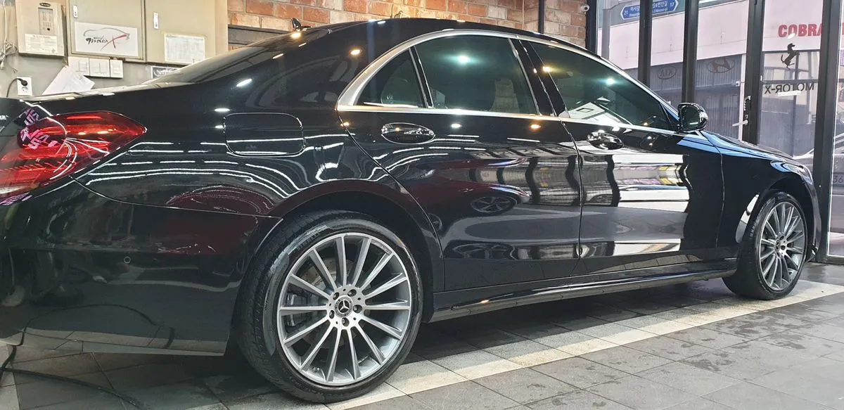 벤츠 S350d 프론트범퍼 판금도색 자차 보험수리 김민철 숨고 숨은고수