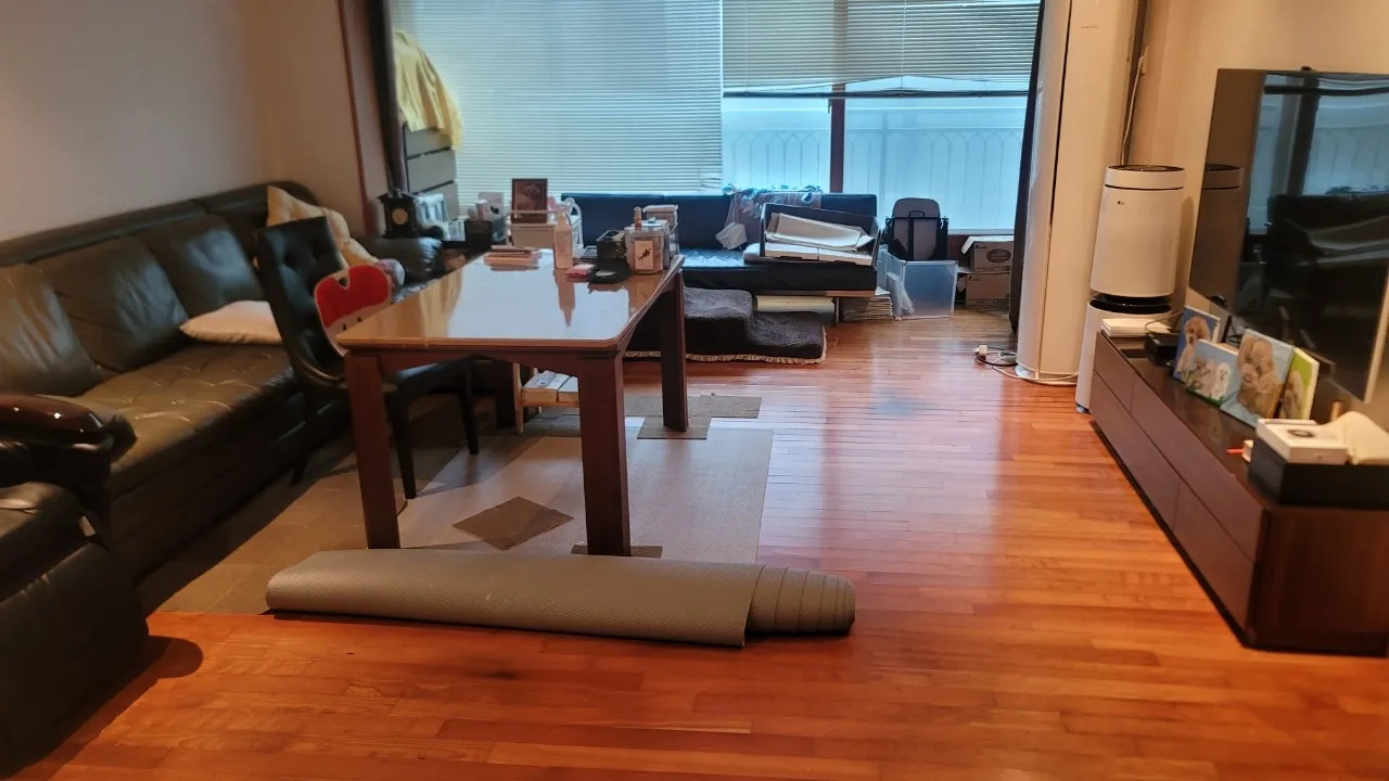 45평 아파트 주방 및 거실 장판시공 한민 인테리어 숨고 숨은고수
