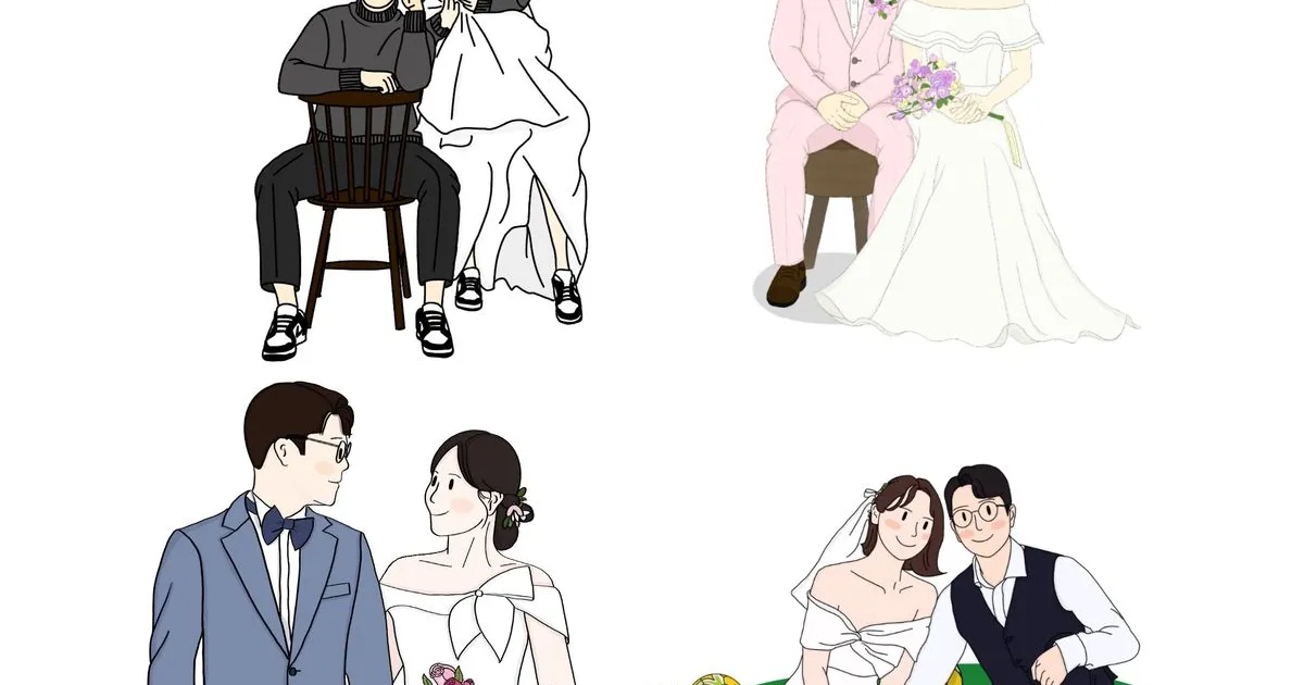 가족드로잉커플드로잉 키링제작 한지선 숨고 숨은고수