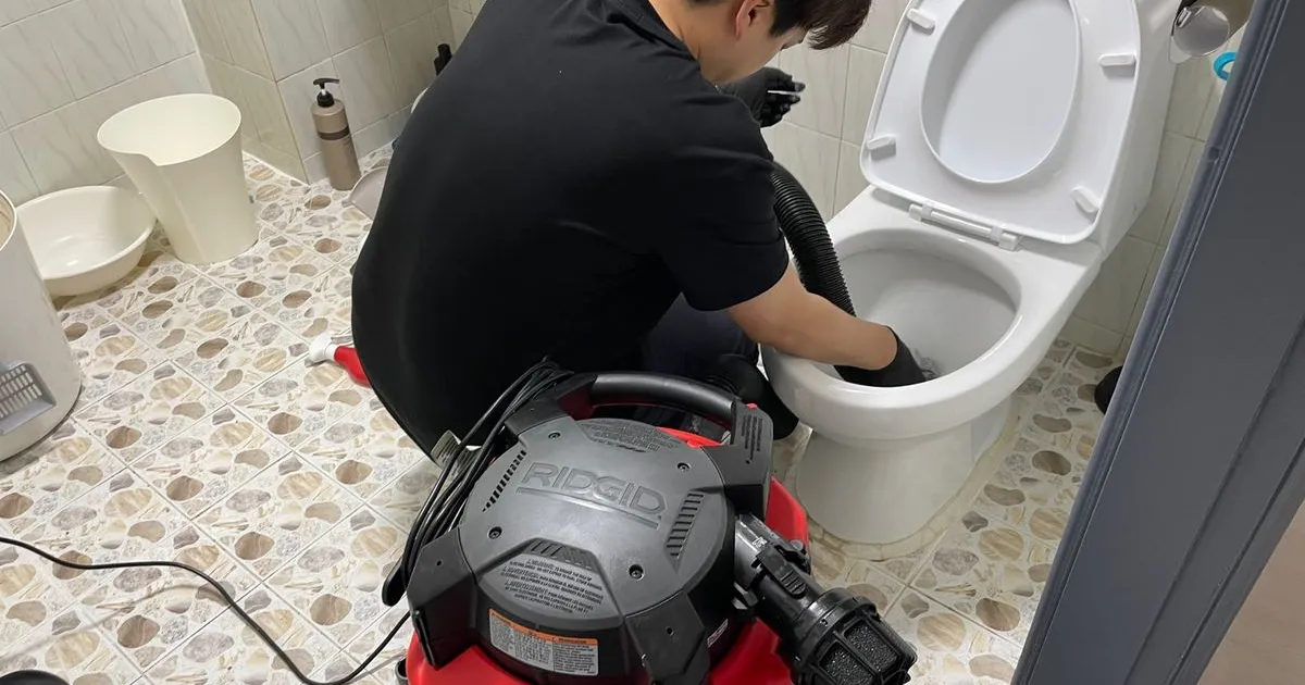 변기막힘 뻥뻥배관케어 숨고 숨은고수