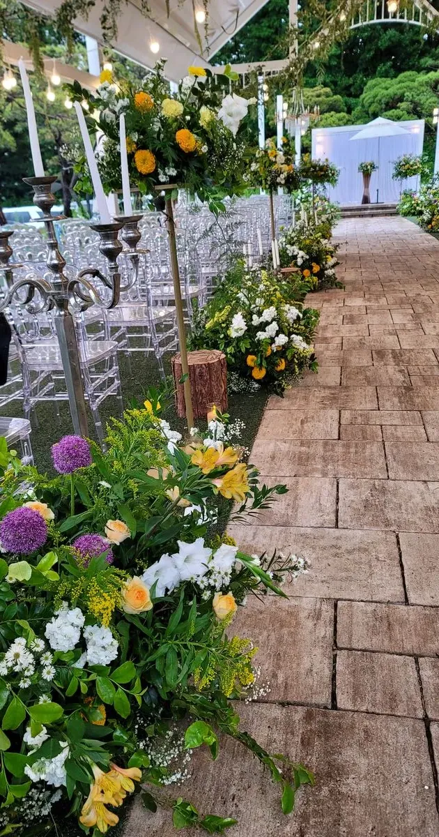 옐로우 그린에 퍼플 포인트 웨딩 블라썸바이림 Blossom By 林） 숨고 숨은고수