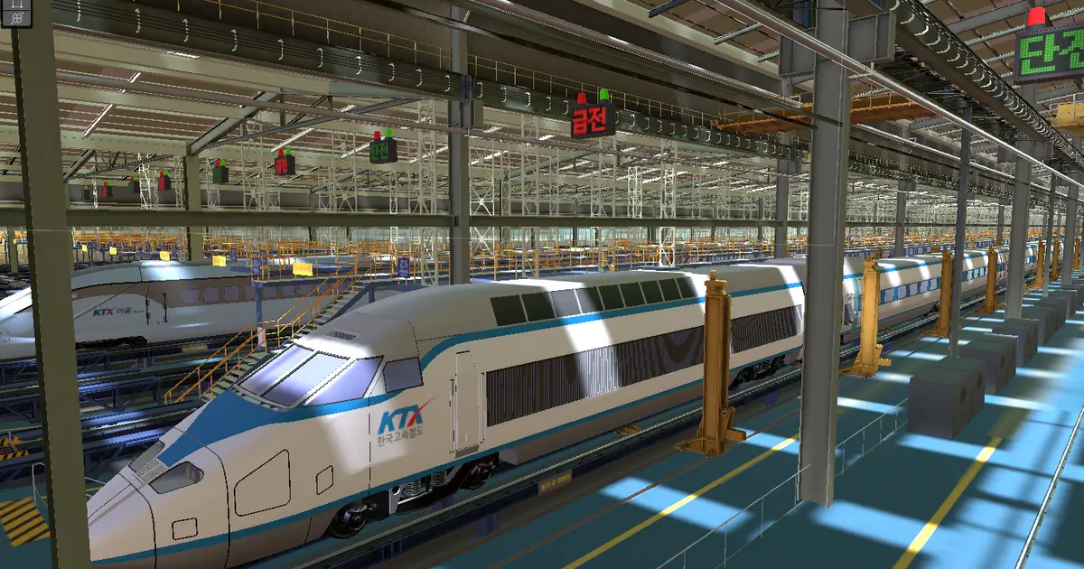 철도청 Ktx 정비 청소 시설 디지털트윈 콘텐츠 개발 넛츠 숨고 숨은고수