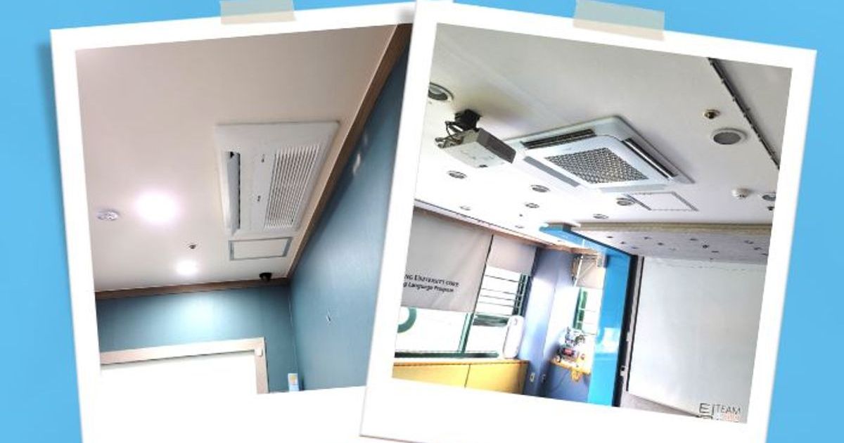 인천 남동구 영어 학원 시스템 에어컨 설치 시공사례 팀공조시스템 숨고 숨은고수