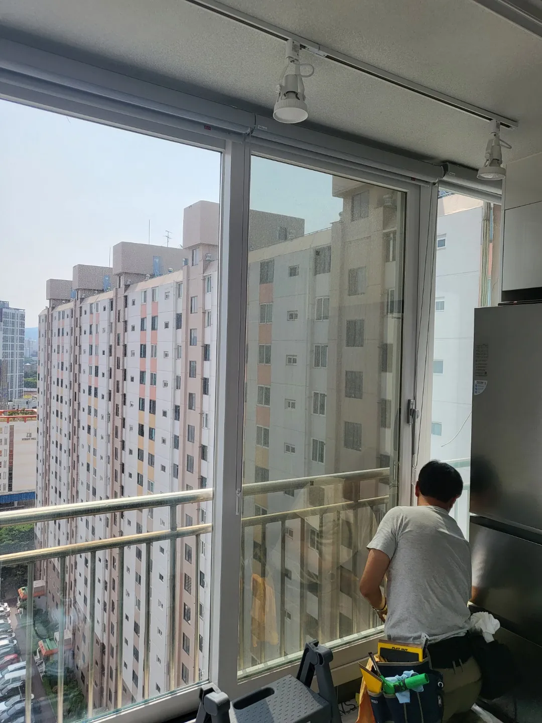 광주 운암동 현대아파트 단열필름 시공 에코뷰 단열필름 숨고 숨은고수