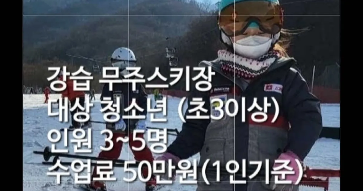 무주스키장스키강습 김광현 숨고 숨은고수
