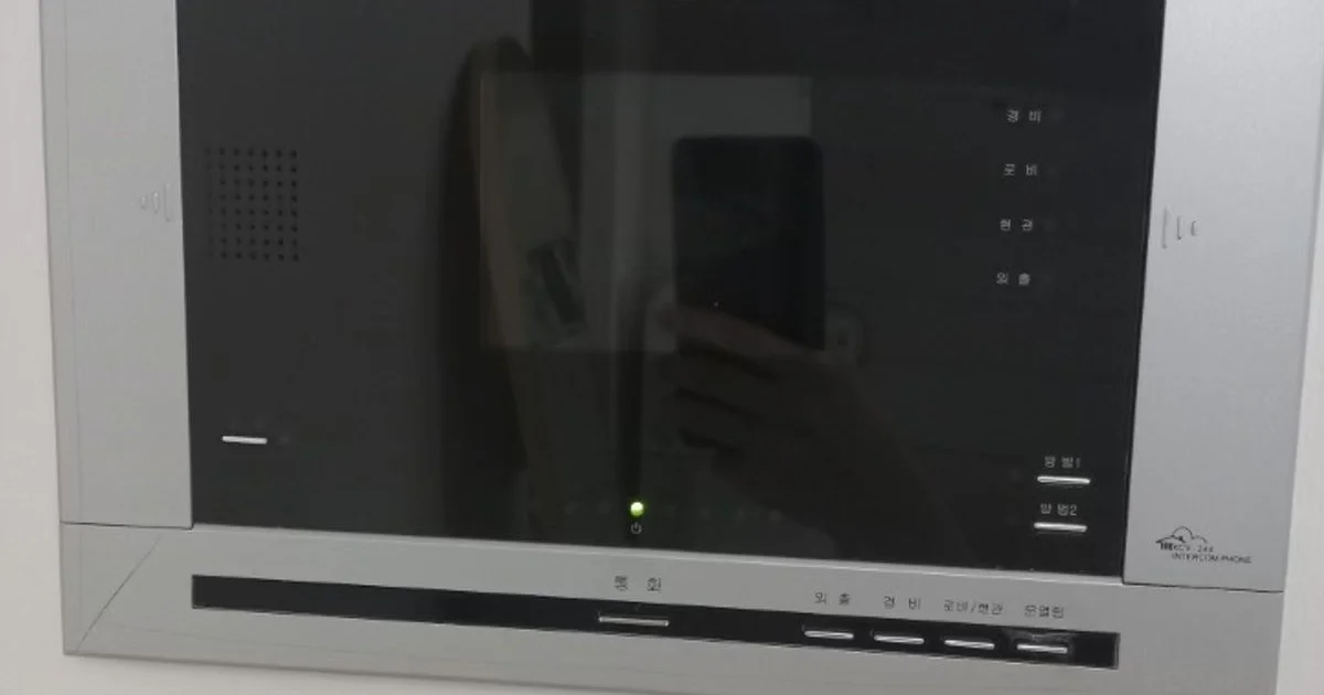 인터폰 교체작업 / 심상태 - 숨고, 숨은고수