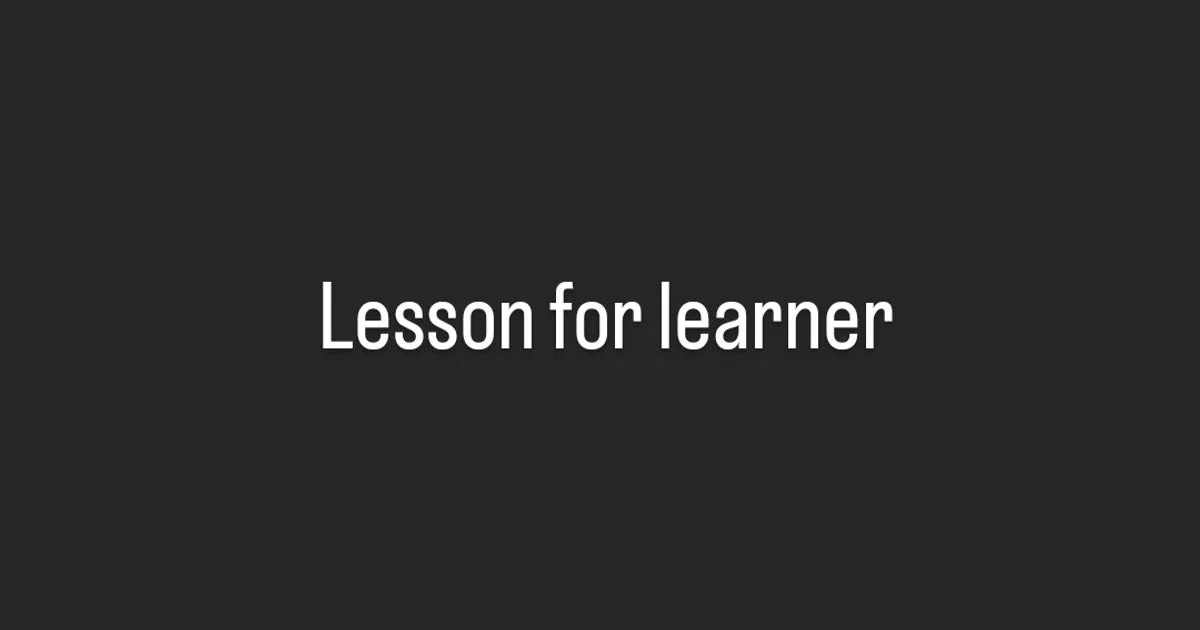Lesson Starter Class 이언 숨고 숨은고수