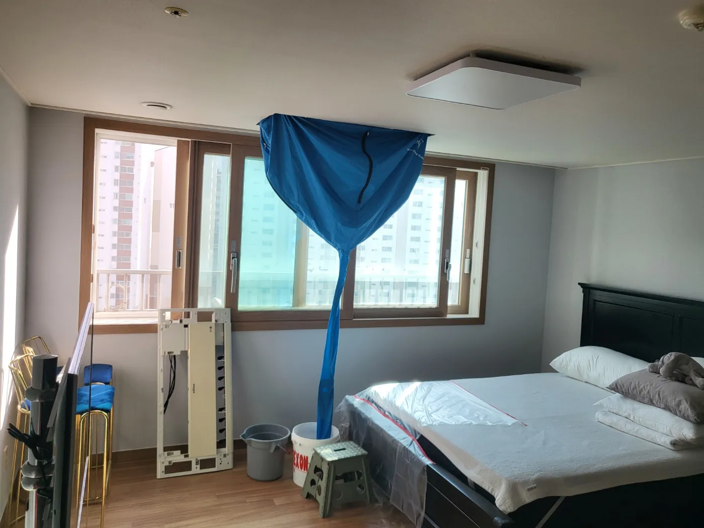 해운대 우동 자이 1차 1 Way 시스템 에어컨 청소 시스템 에어컨 전문 파랑 홈케어 숨고 숨은고수