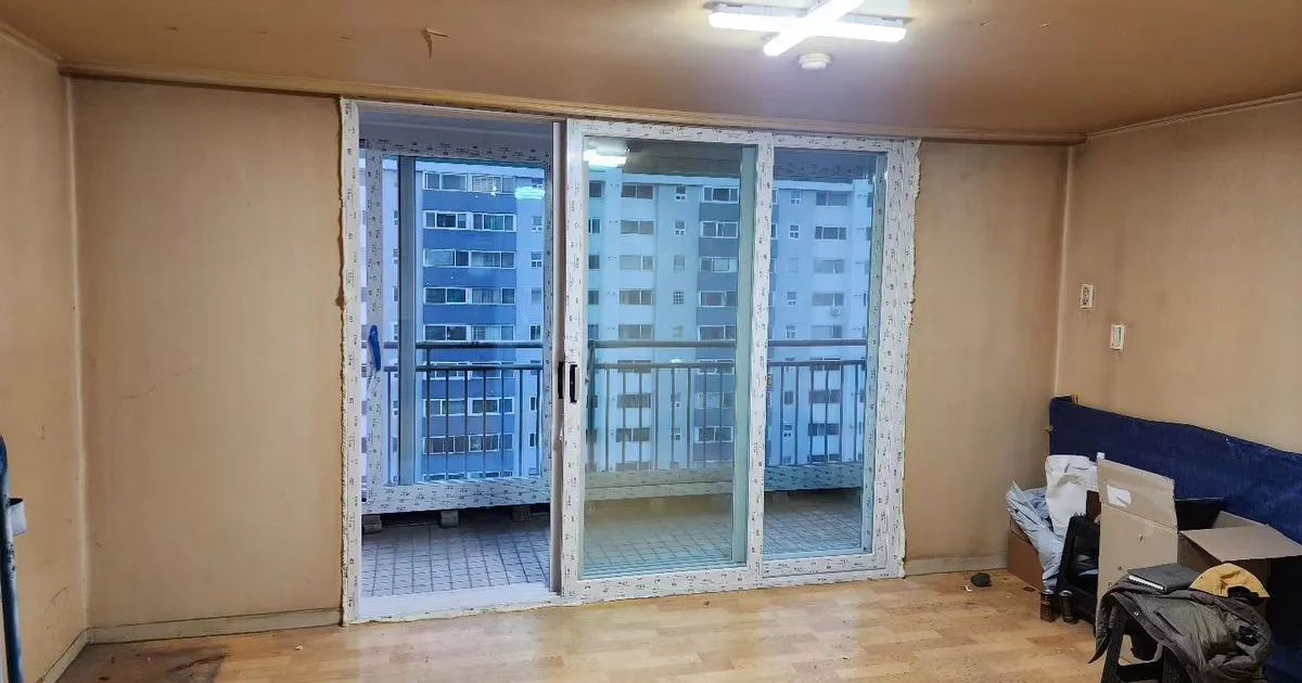 도봉구 삼익세라믹 아파트 시공사진입니다 대한원금속창호 숨고 숨은고수