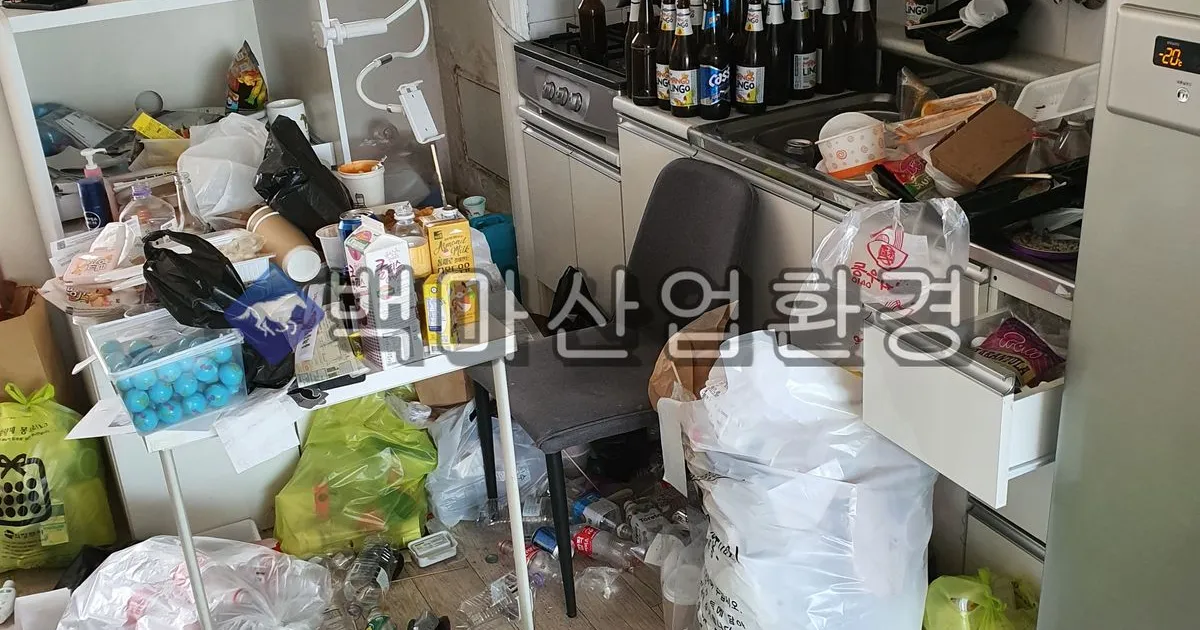 가정집 쓰레기 처리 및 청소악취제거 ㄱ백마산업환경 박준희 숨고 숨은고수