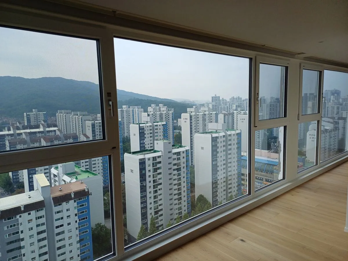 분당 파크뷰 아파트 창문 단열필름 Sk5095 썬팅시공 에너지플래너 숨고 숨은고수