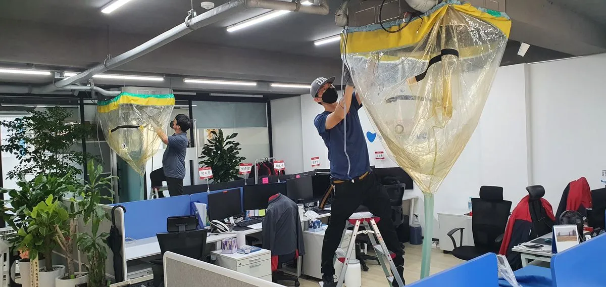 에어컨청소 전문 회사입니다 에어 플러스 케어 숨고 숨은고수